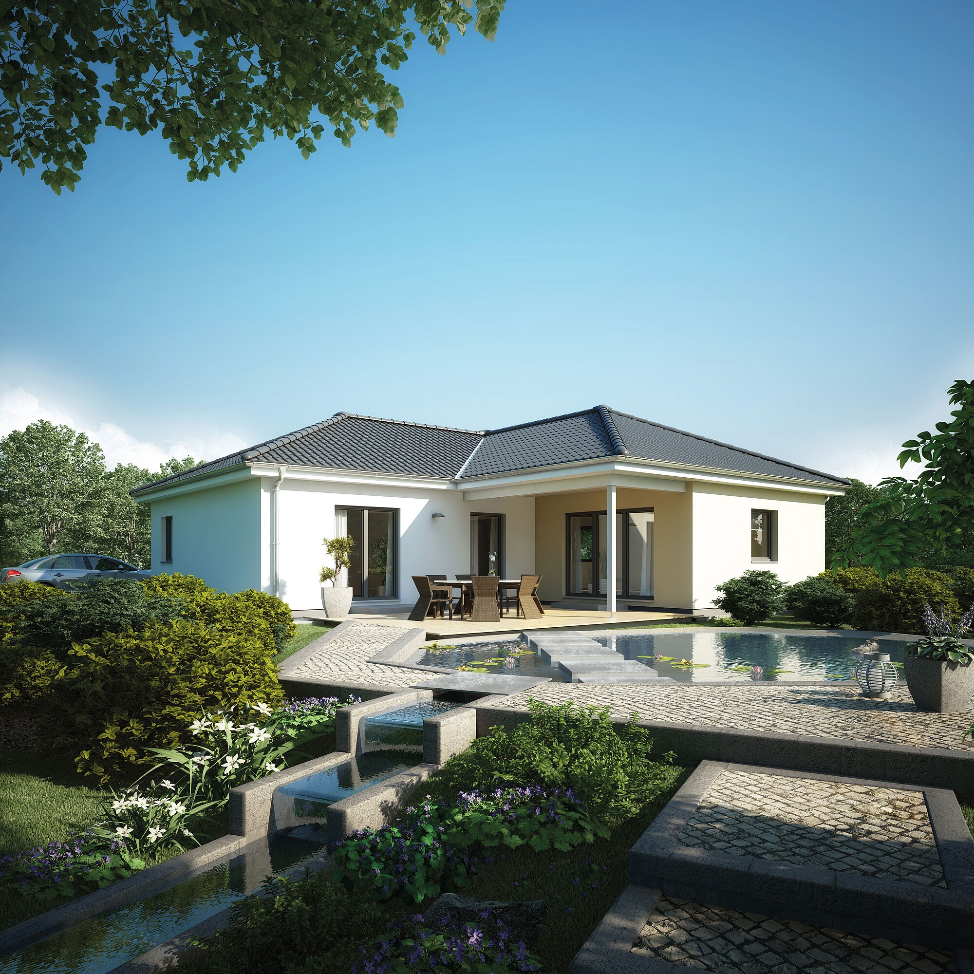 Was ist ein Walmdach? | Hanse Haus Baulexikon